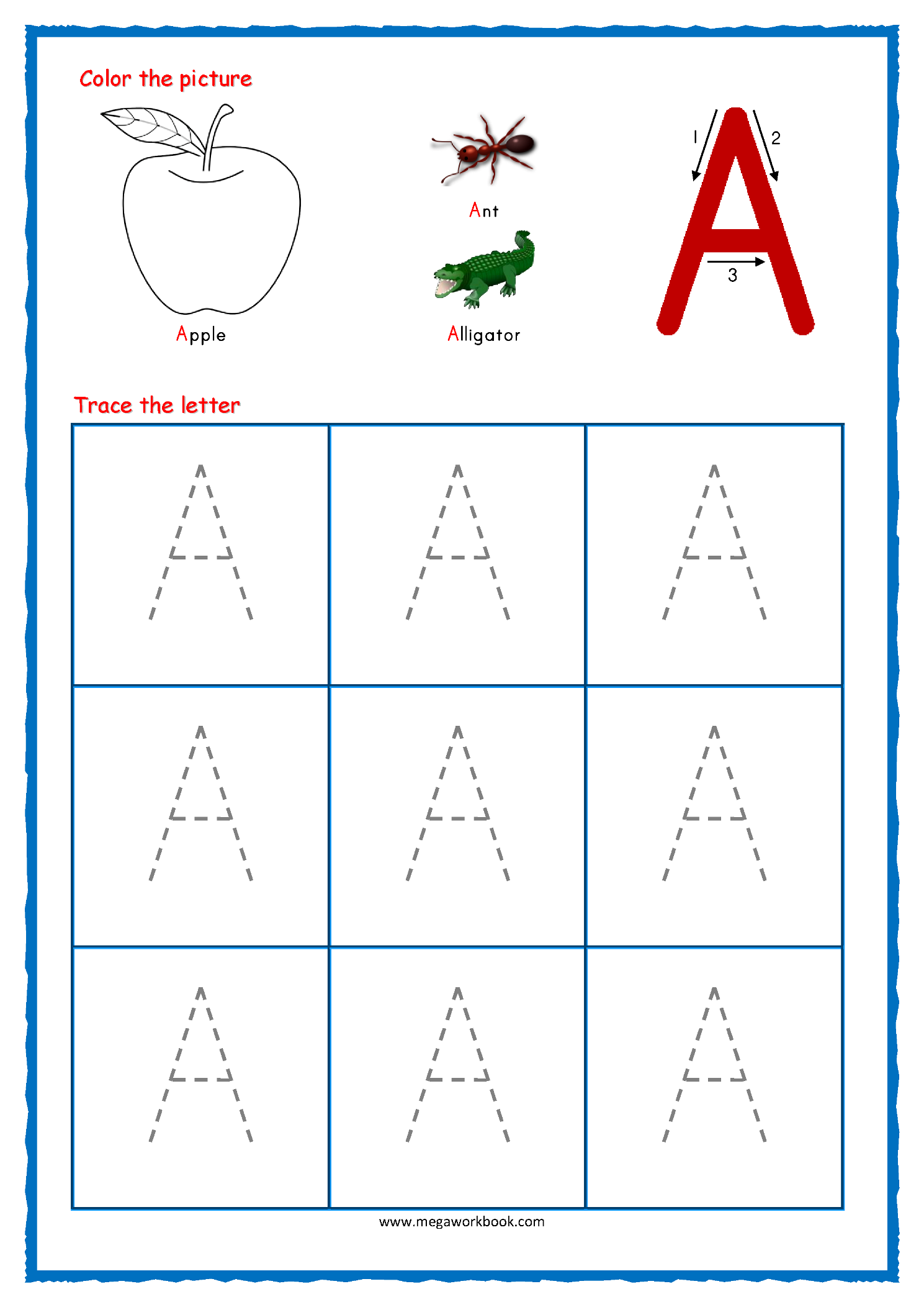 Tracing Letters Alphabet Tracing Capital Letters Letter Tracing