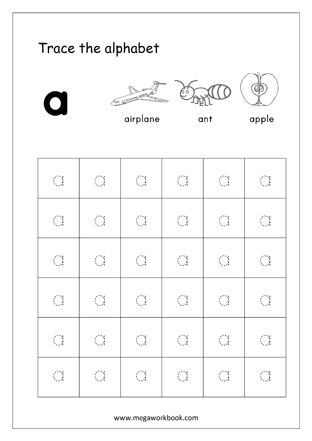 Alphabet Tracing Small Letters Alphabet Tracing Worksheets Alphabet Tracing Small Letters Alphabet Tracing Worksheets