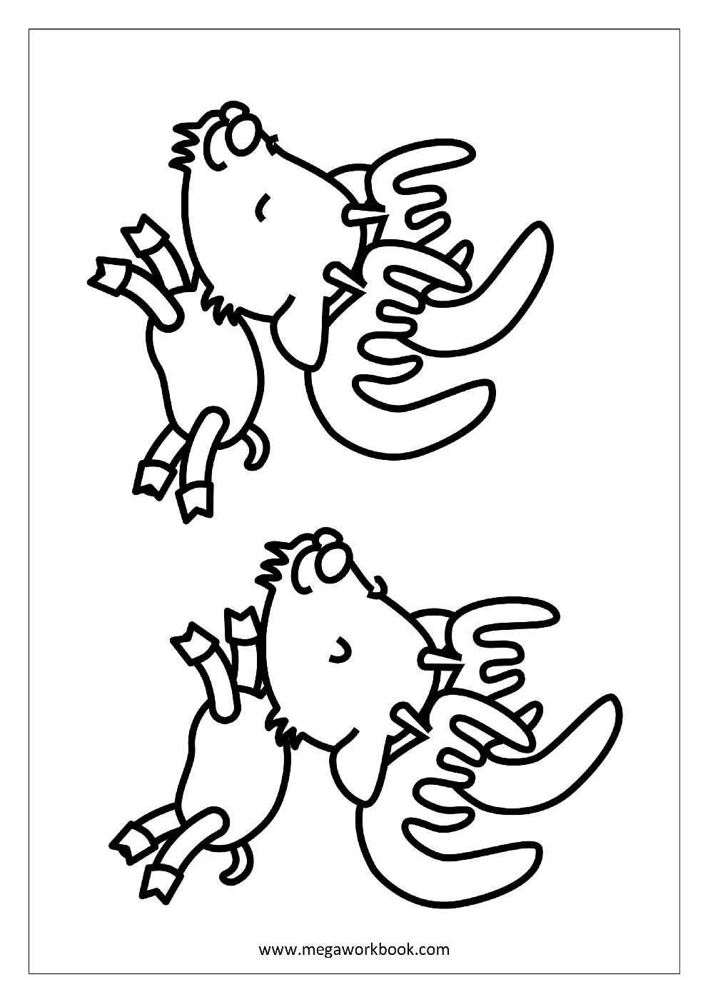 maisy coloring pages