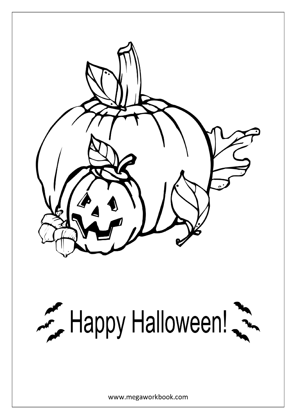 halloween coloring activities pages