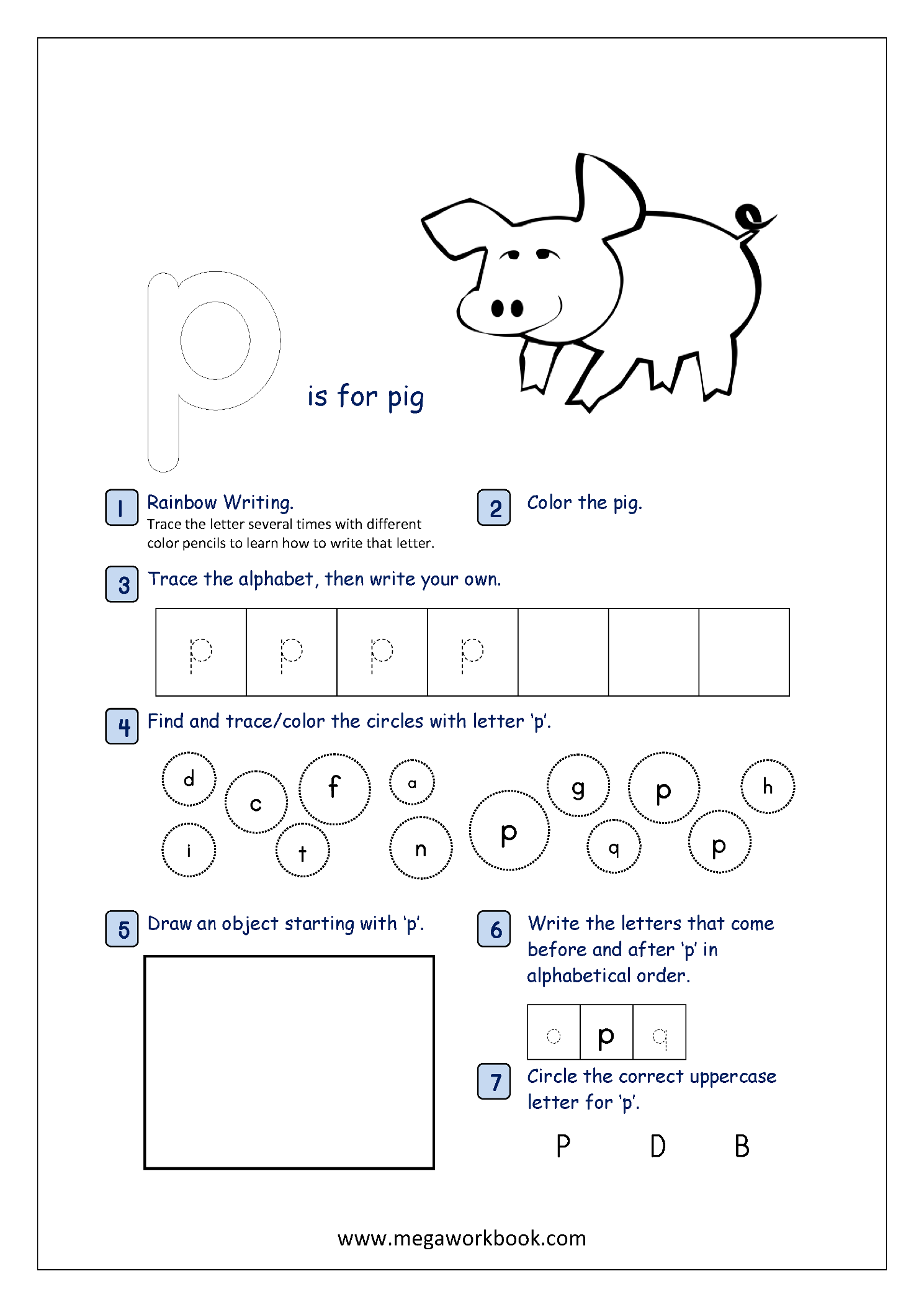 Free Printable Alphabet Recognition Worksheets For Small Letters ...