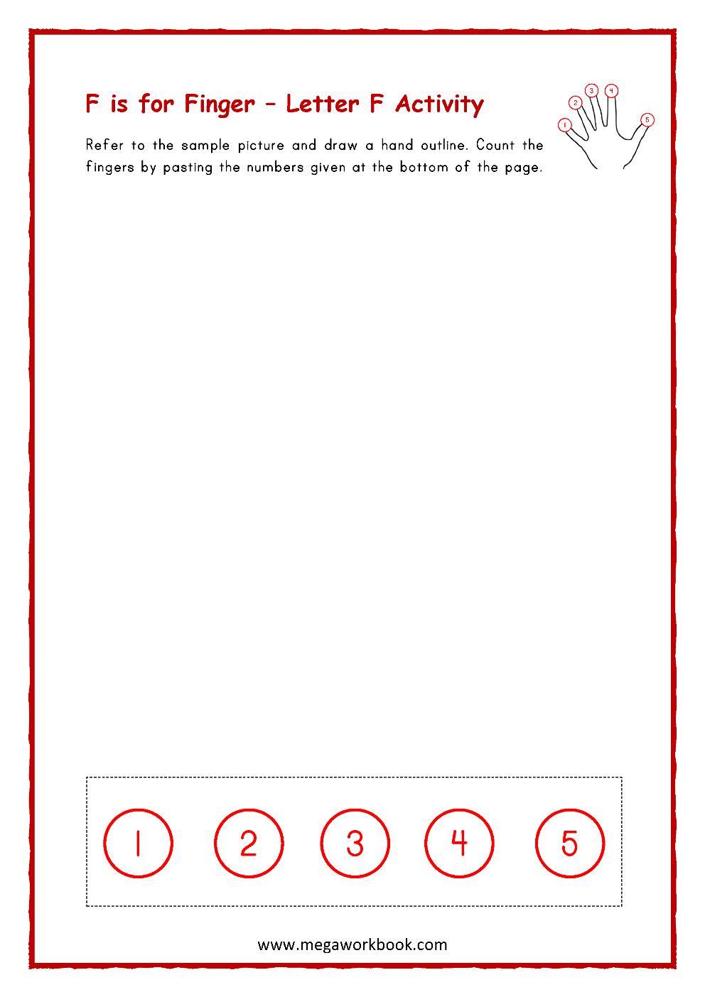 18 Fantastic Letter F Worksheets, Crafts & Activities For Preschool ...