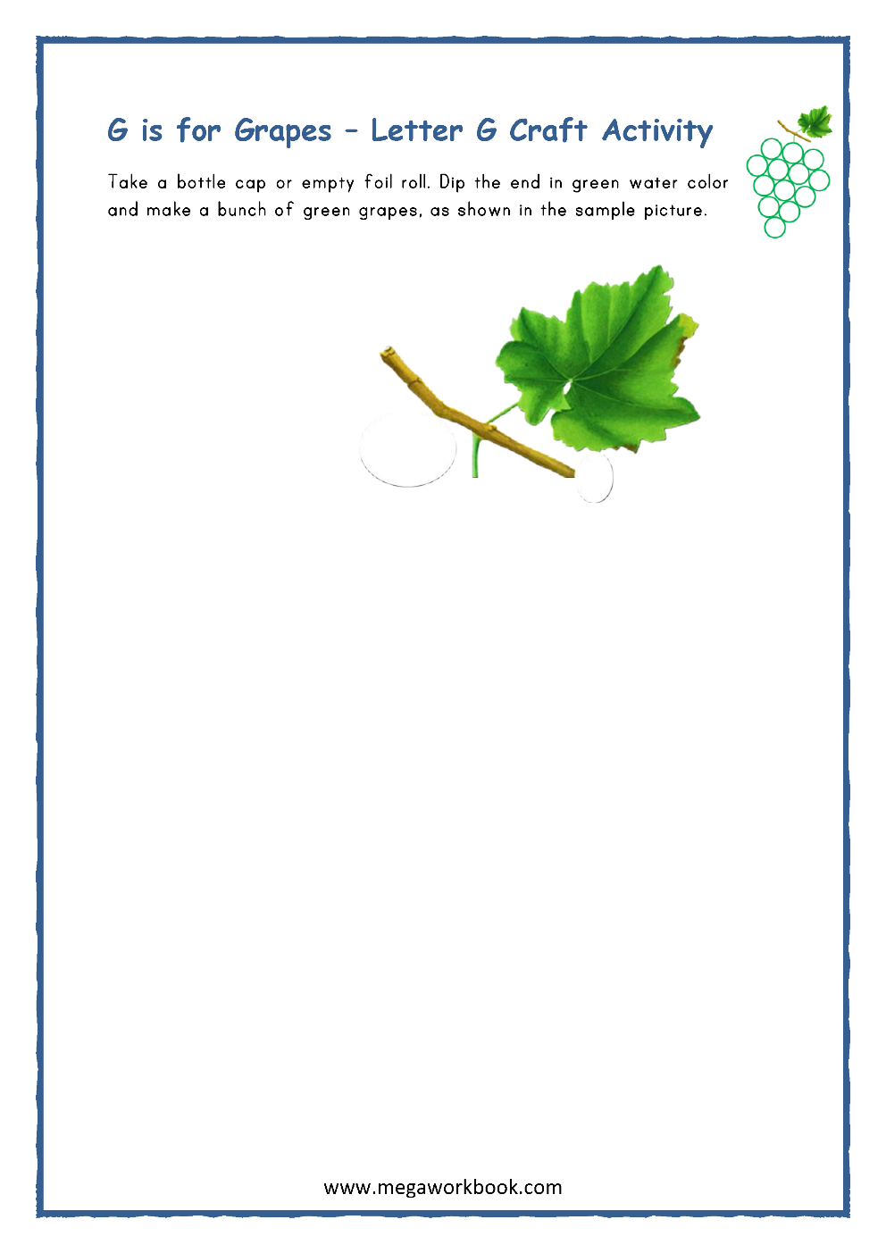Letter G Activities - Letter G Worksheets - Letter G Crafts For ...