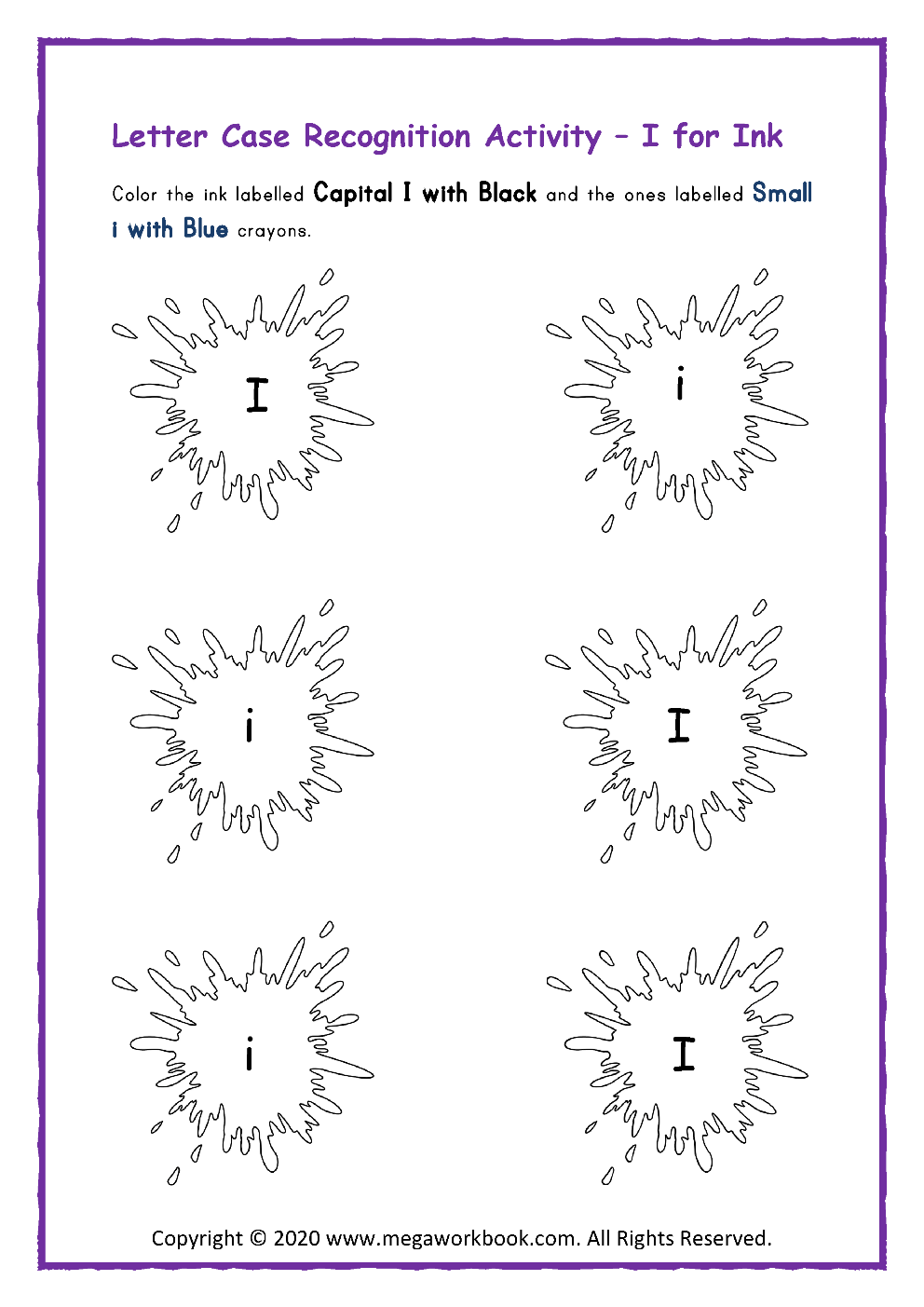 Letter I Worksheets - Letter I Crafts - Letter I Activities For ...