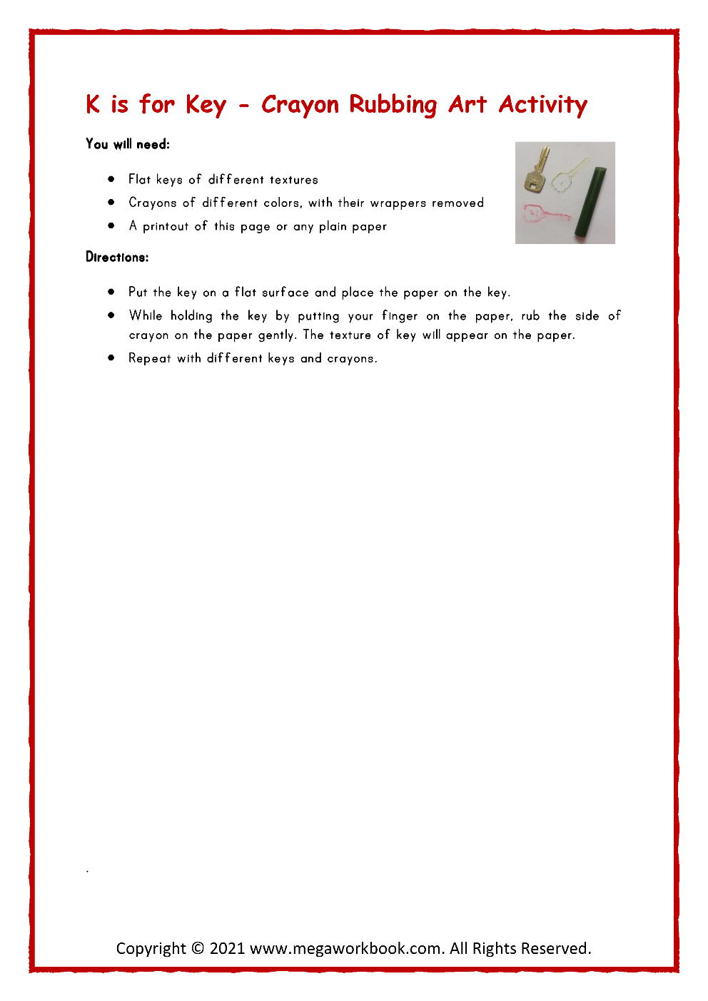 Letter K Worksheets - Letter K Activities For Preschoolers - Letter K ...