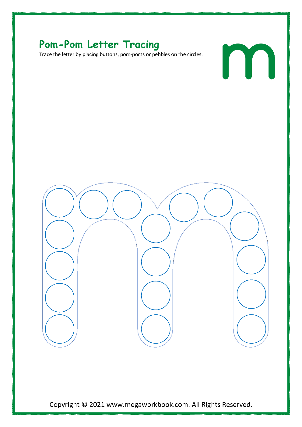 Letter M Worksheets - Letter M Activities For Preschoolers - Letter M ...