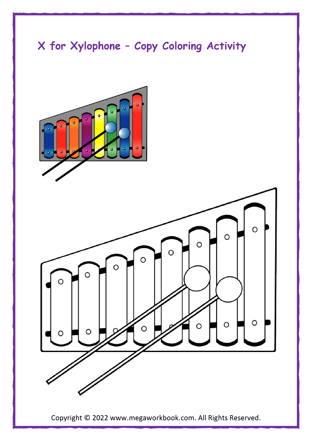 Letter X Activities for Preschool - Letter X Worksheets - Letter X ...