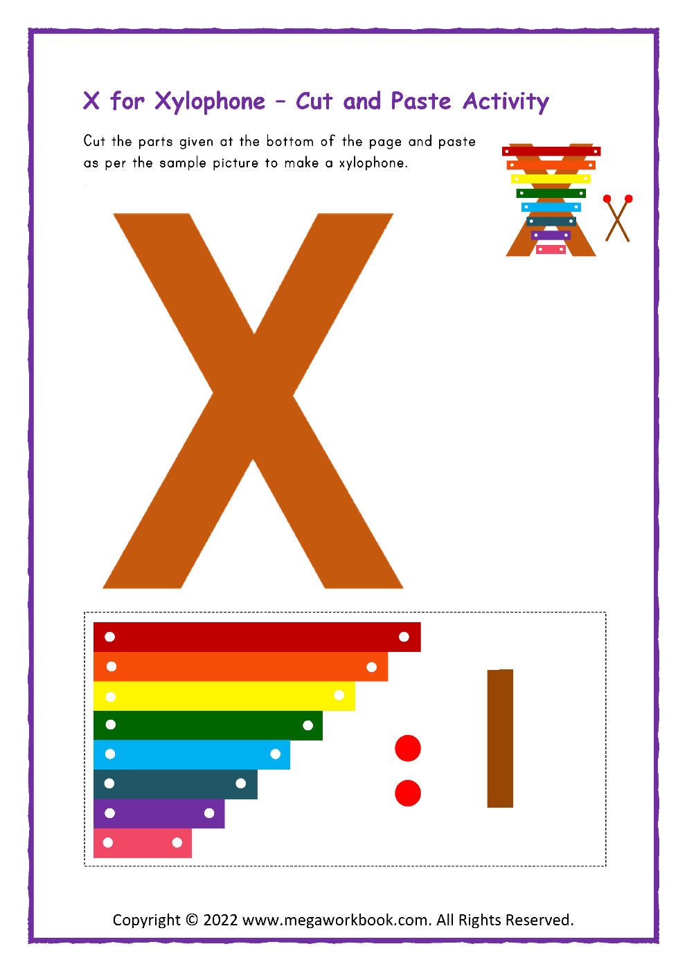 Find The Letter X Worksheet All Kids Network Free Letter X Alphabet
