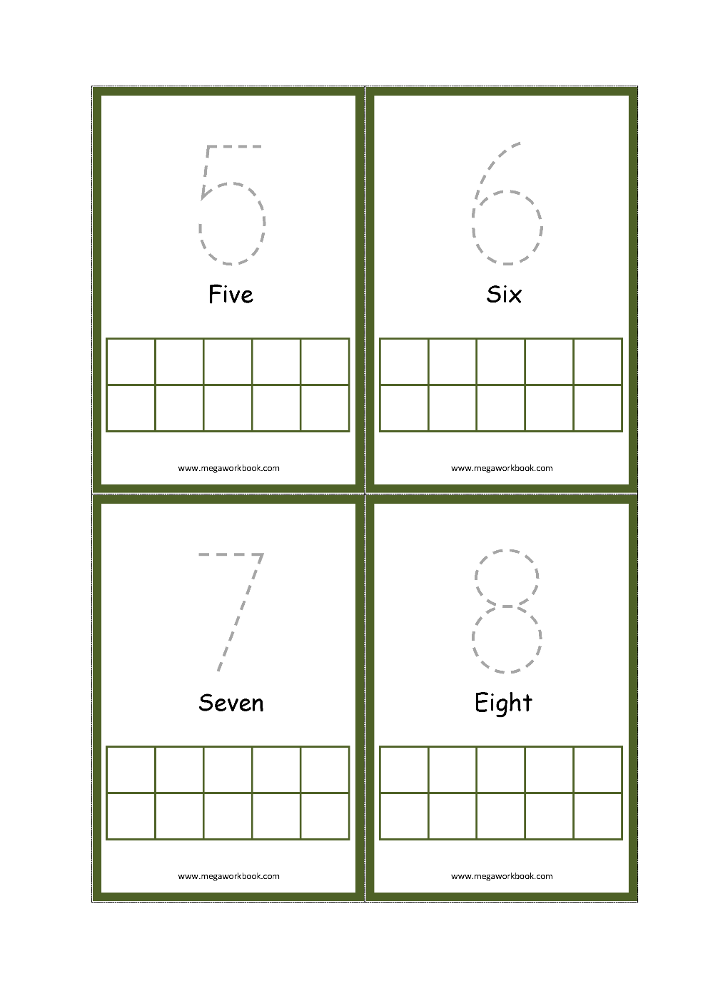 Illumination Ten Frame Printable Flash Cards Pdf - Infoupdate.org