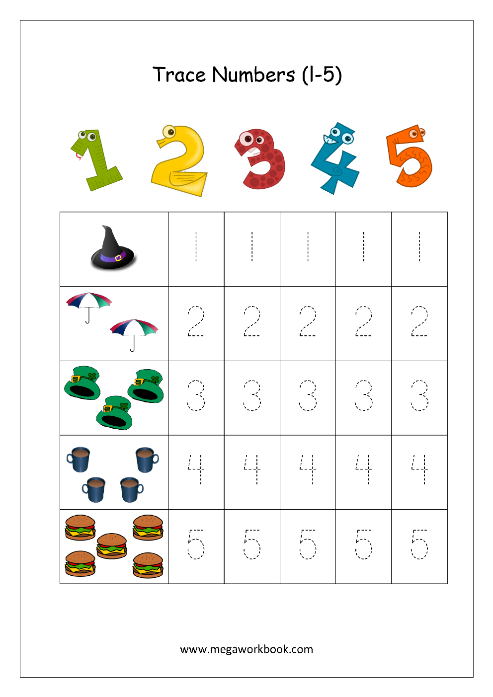 Number Tracing Tracing Numbers Number Tracing Worksheets Tracing Numbers 1 To 10 Writing 